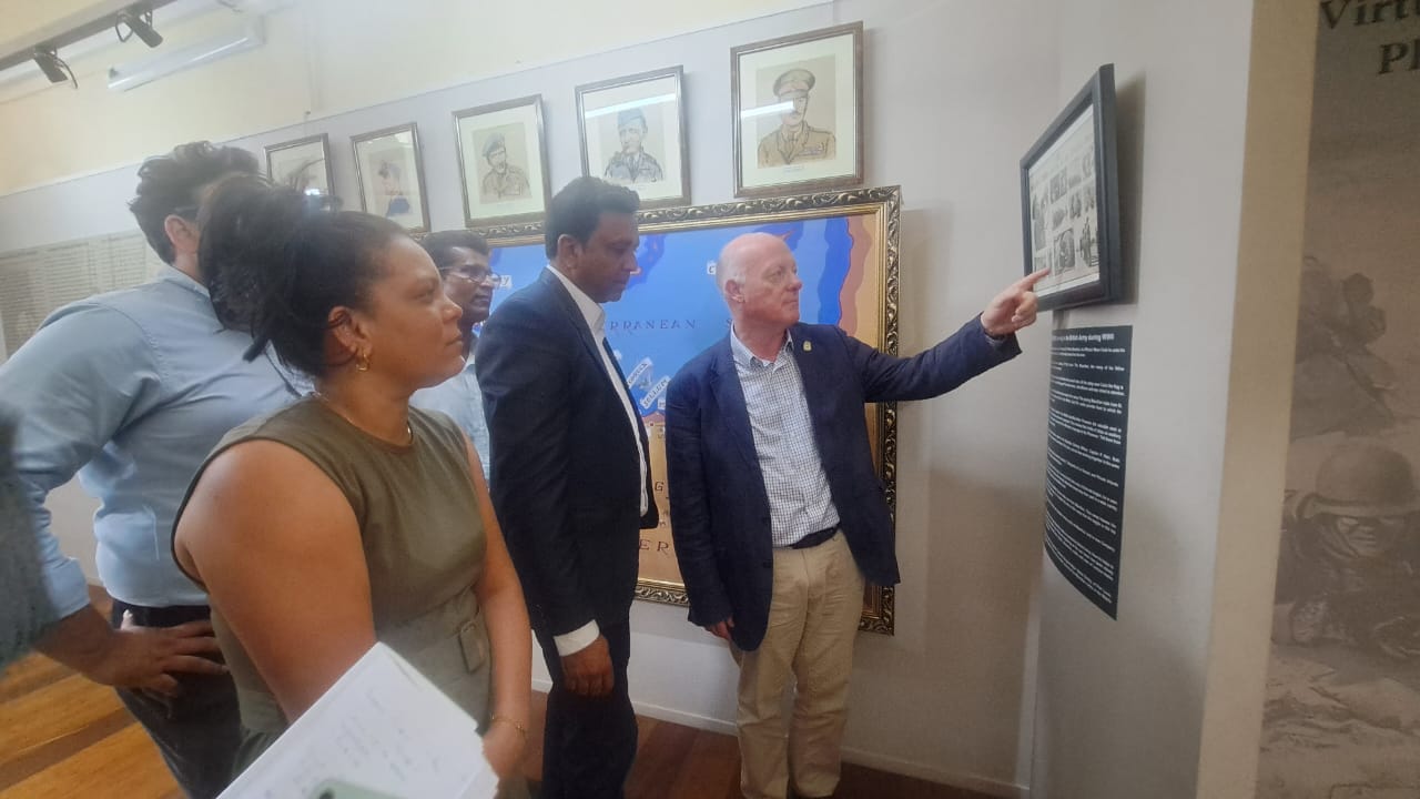 Visit of Mr Timothy Burt of the Royal Commonwealth ex- Services League ...
